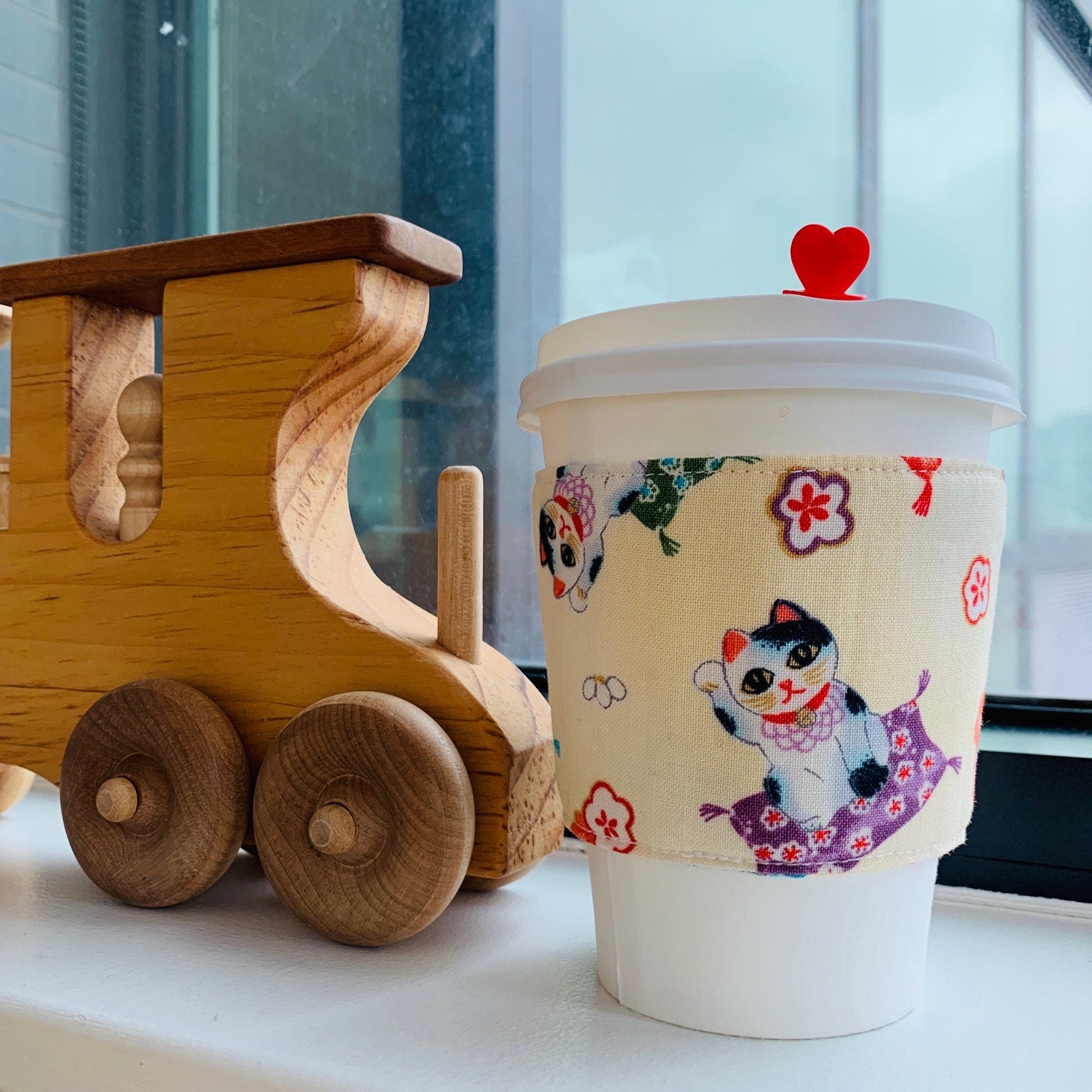 Reusable Coffee Cuff, Coffee Cozy, Coffee Sleeve - Etsy