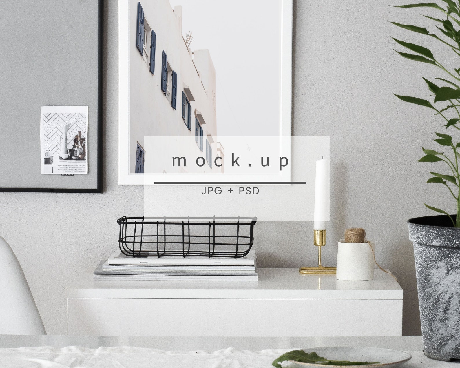 Shelf Mockup Styled Mockup Frame Scandinavian Mockup Mockup - Etsy