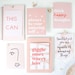 Positive Postcards - Positivity Quote Postcards - Self Love Girls Post ...