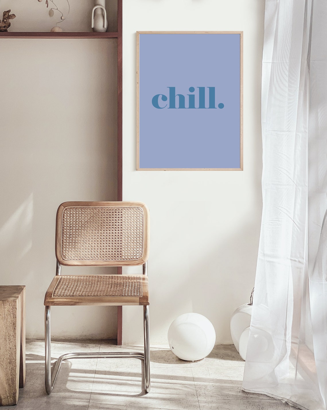 Chill Poster Bold and Colourful Chill Print Typographic - Etsy UK