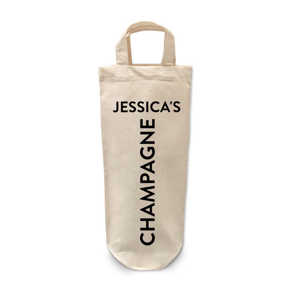 Personalised Champagne Bottle Bag Gift for Champagne Lover - Etsy UK
