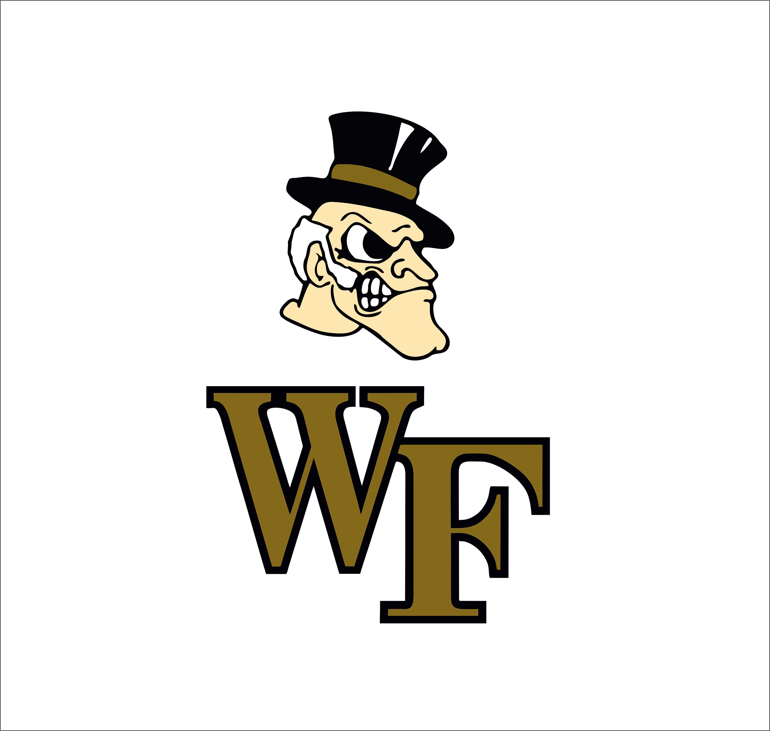 Wake Forest Demon Deacons logo Digital File SVG cutting file | Etsy