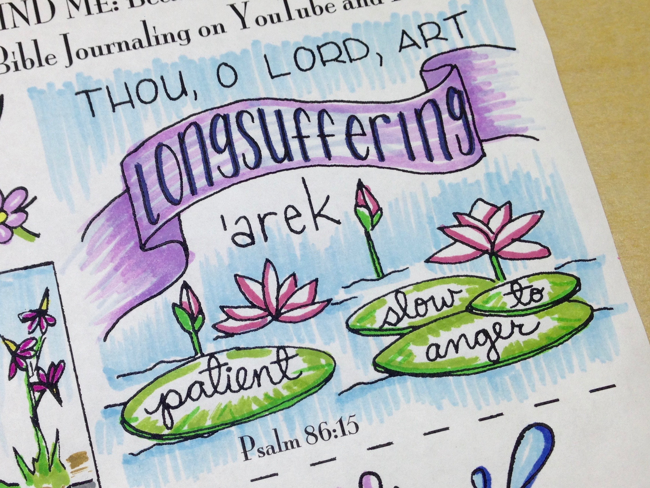 Faithful to Save Bible Journaling Margin Art & Tip-in, Printable and ...