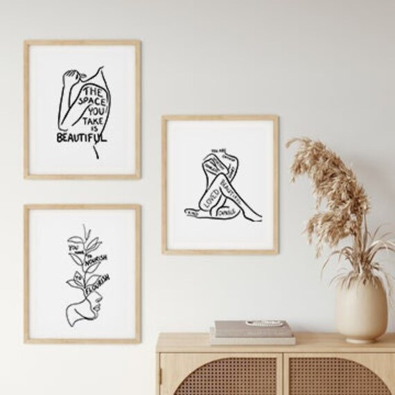 Self Love Digital Print Downloads | Etsy