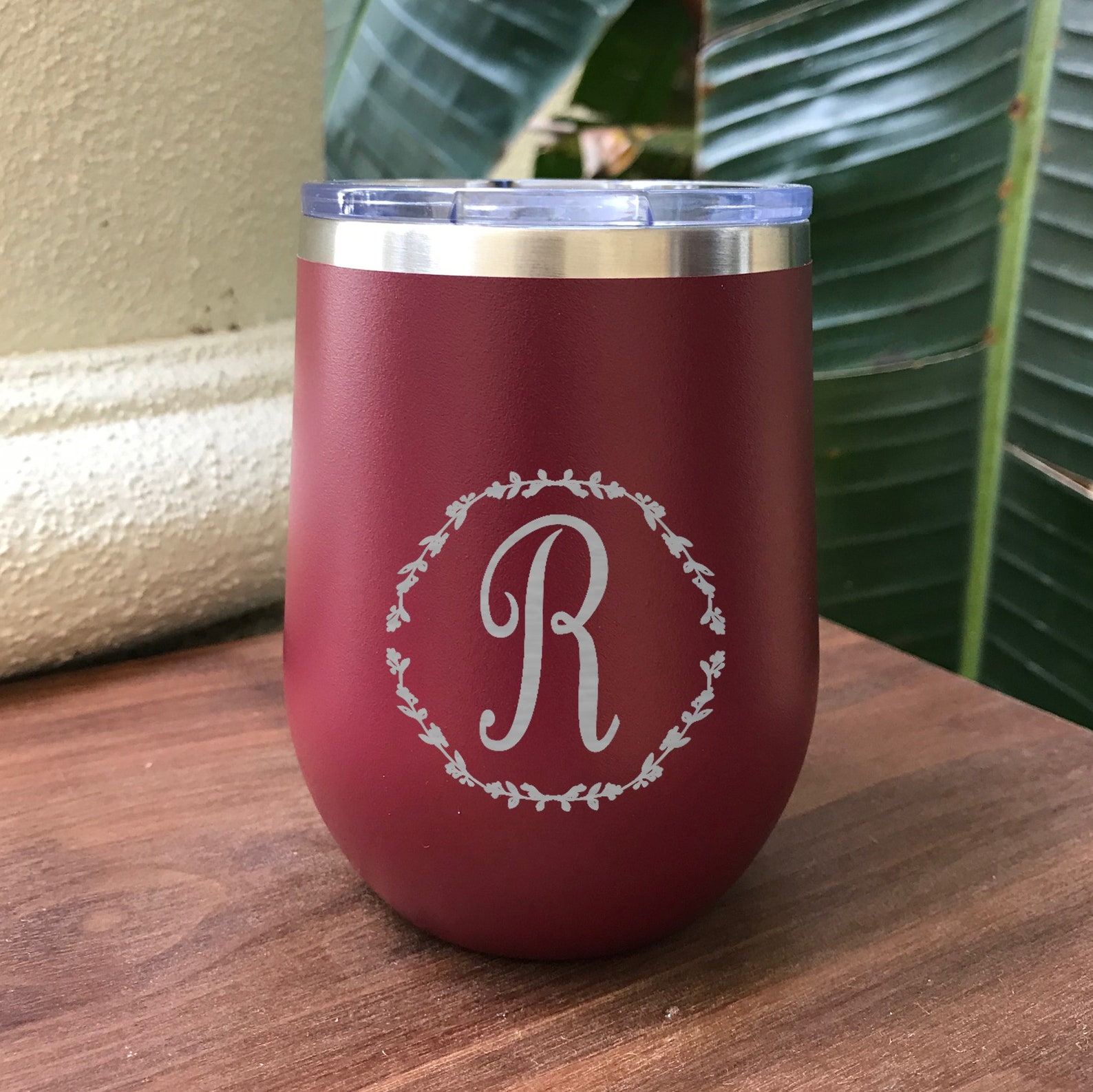 12oz Personalized Wine Tumbler, Customized Graduation Gift, Spring ...