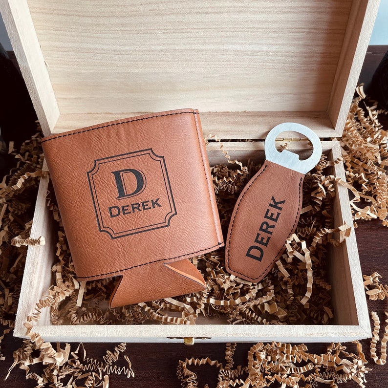 Personalized Man Crate Christmas Gift Box Set Customized Can | Etsy