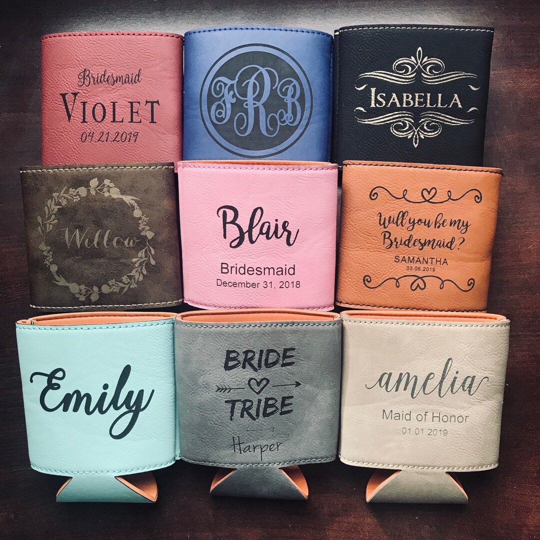 Bridesmaid Wedding Favors, Tailgate Can Coolers, Birthday Party Gift ...
