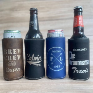 Beer Bottle Slim Coolers, Custom Tailgate Gear, Personalized Slim Can ...