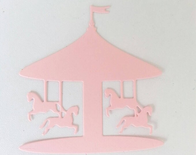Merry Go Round Carousel Paper Die Cuts Scrapbook and Cards Making ...
