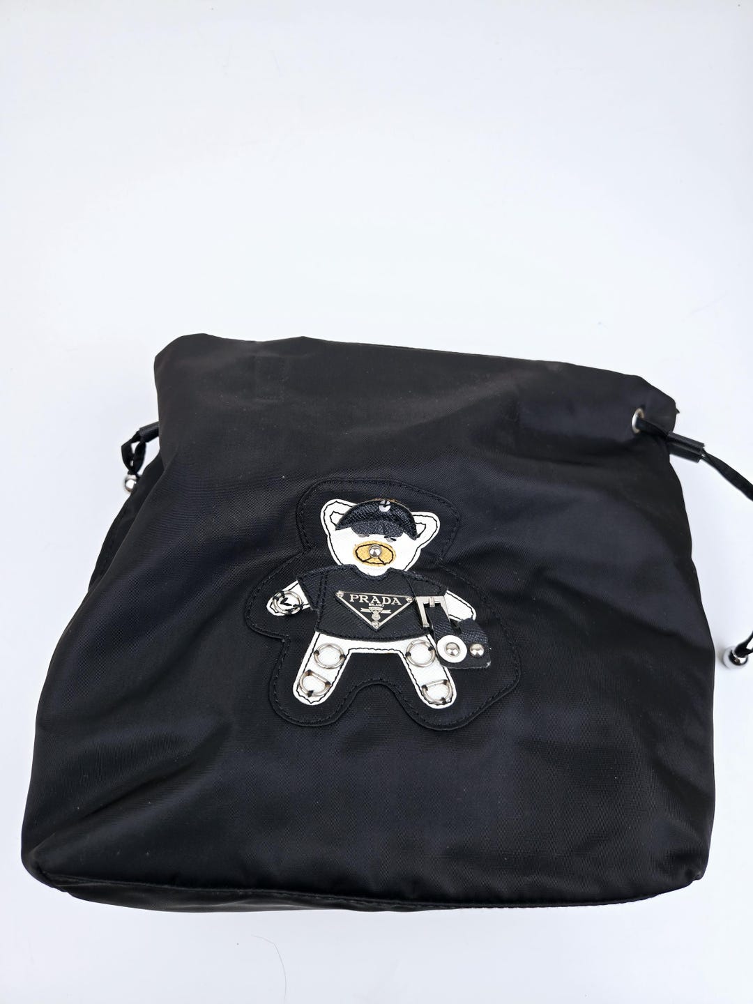 Authentic Prada Nylon Large Teddy Bear Travel Pouch New Dead Stock - Etsy
