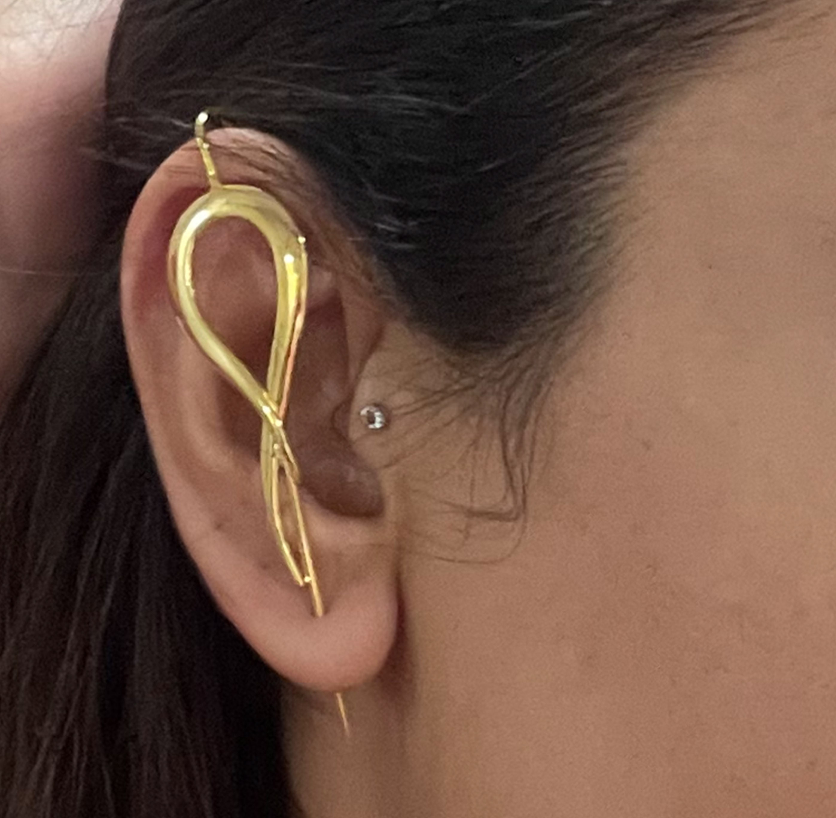 Ear Wrap Crawler Hook Earrings Etsy