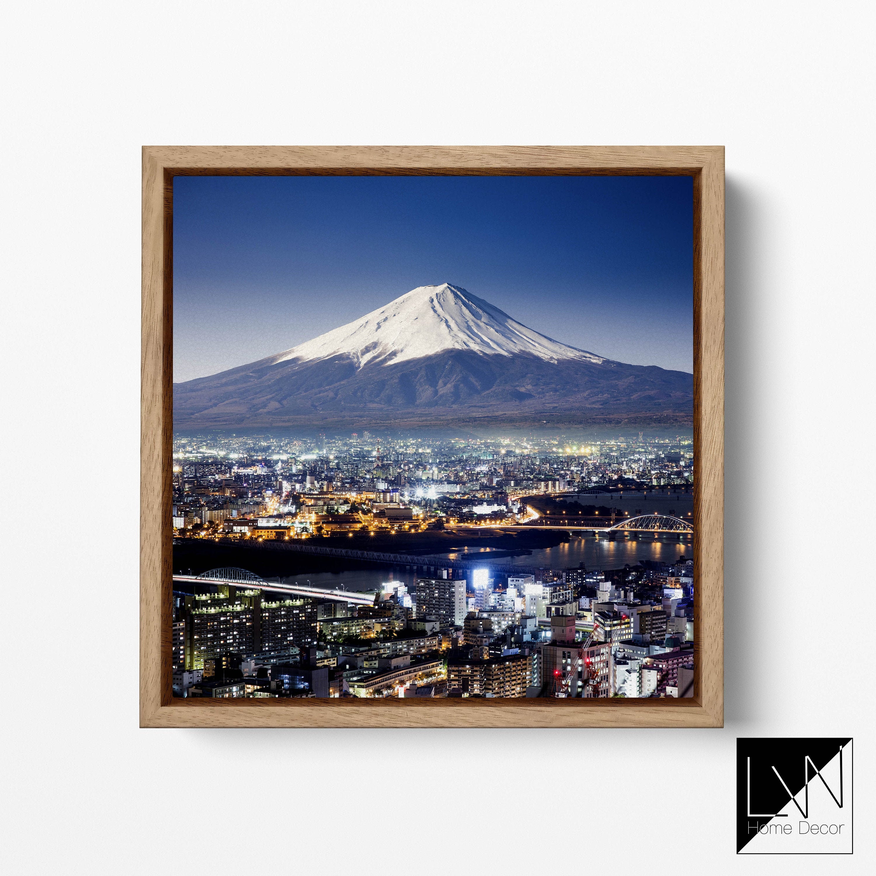 Mount Fuji, Fujiyama, Japan Leather Print/Mount Fuji Extra Large Print ...