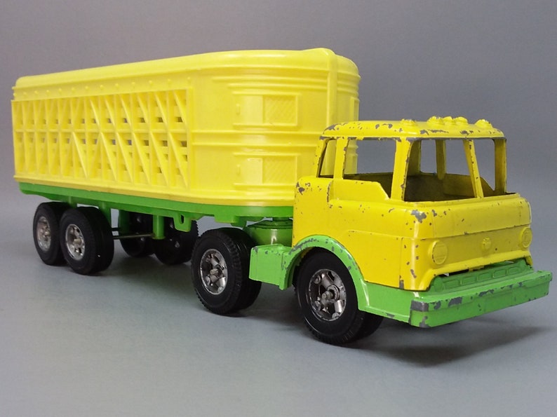 Vintage Hubley Kiddie Toy Cattle Truck Metal Diecast 1950s - Etsy