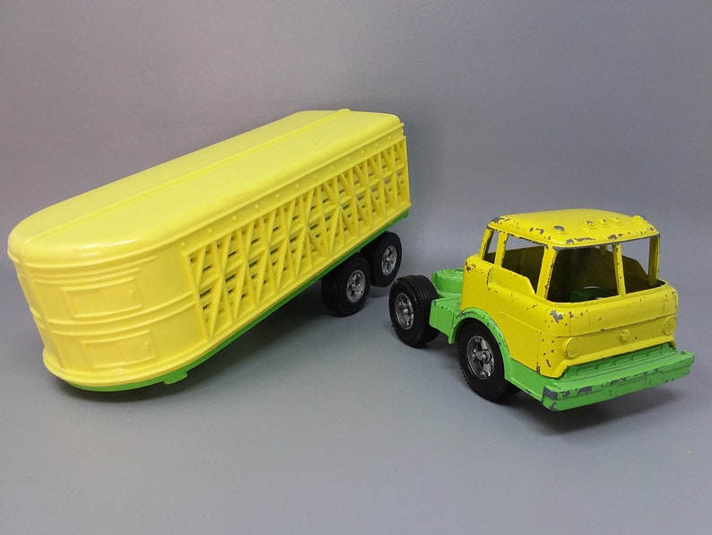 Vintage Hubley Kiddie Toy Cattle Truck Metal Diecast 1950s - Etsy