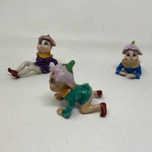 Vintage Occupied Japan Elf Pixie Figurines Set of 3 - Etsy