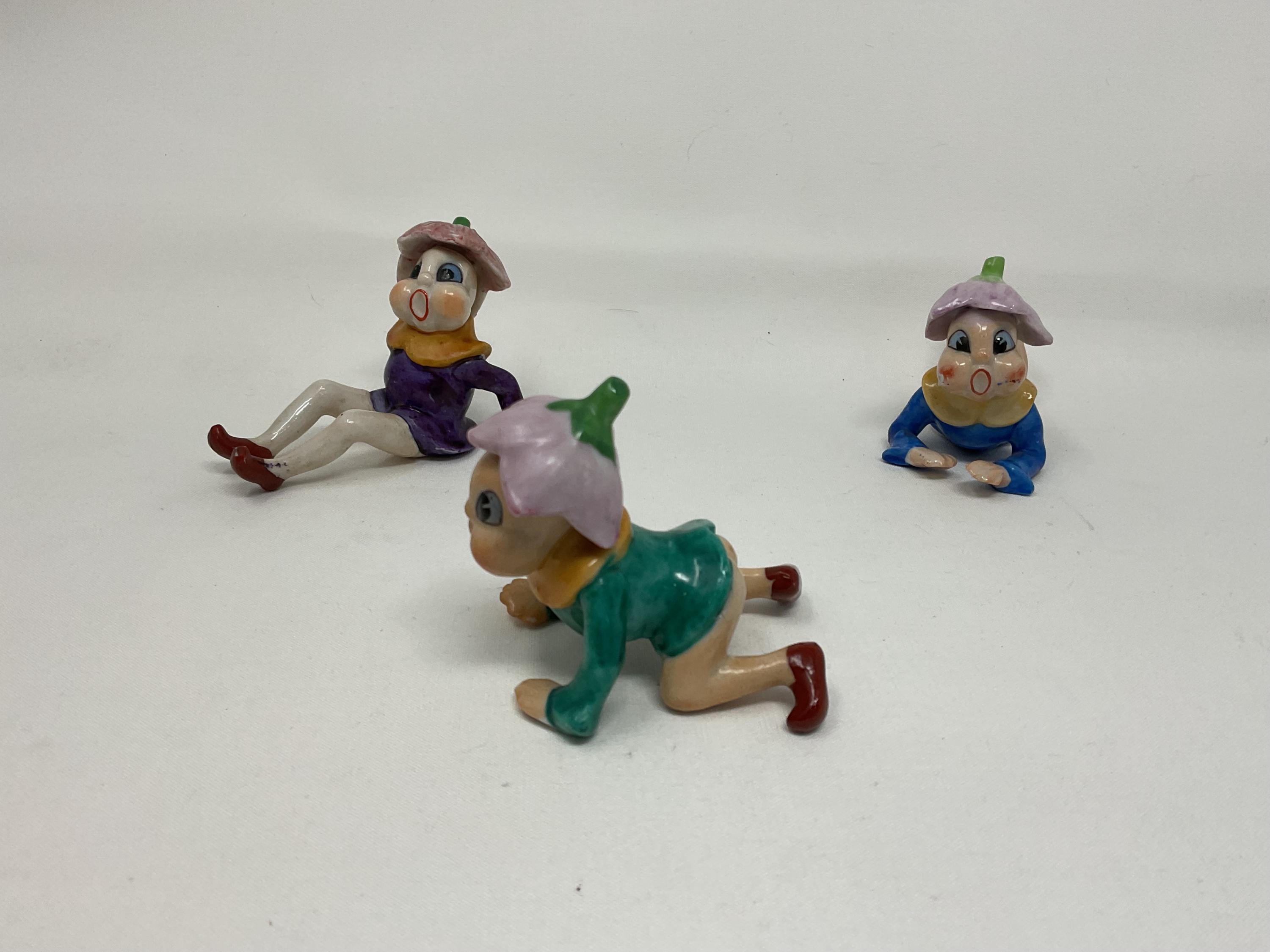 Vintage Occupied Japan Elf Pixie Figurines Set of 3 - Etsy