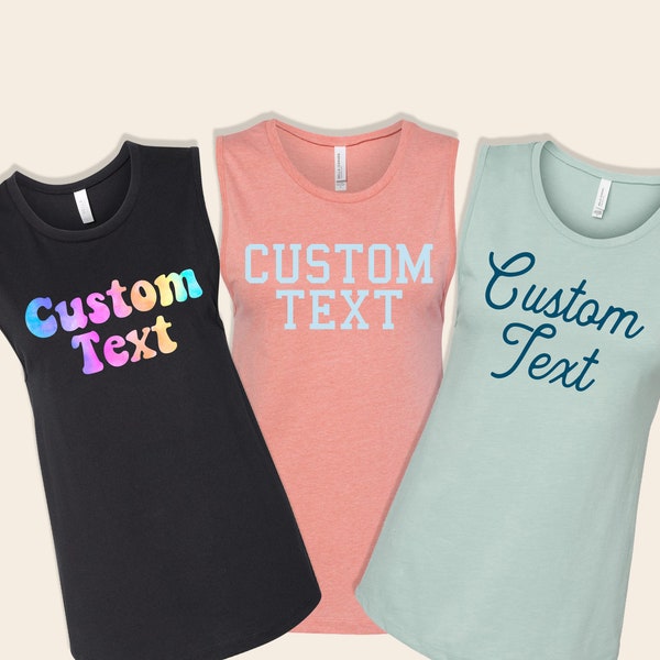 Womens Muscle Tank - Etsy