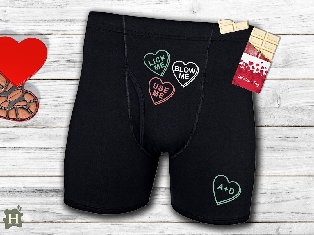 Personalized Boxers for Him Naughty Boxers Sexy Gift for Him - Etsy
