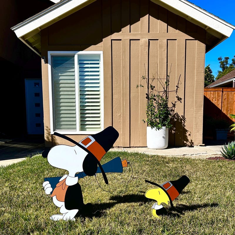 Snoopy Thanksgiving - Etsy