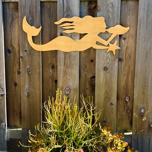 Mermaid Wall Hanging - Etsy