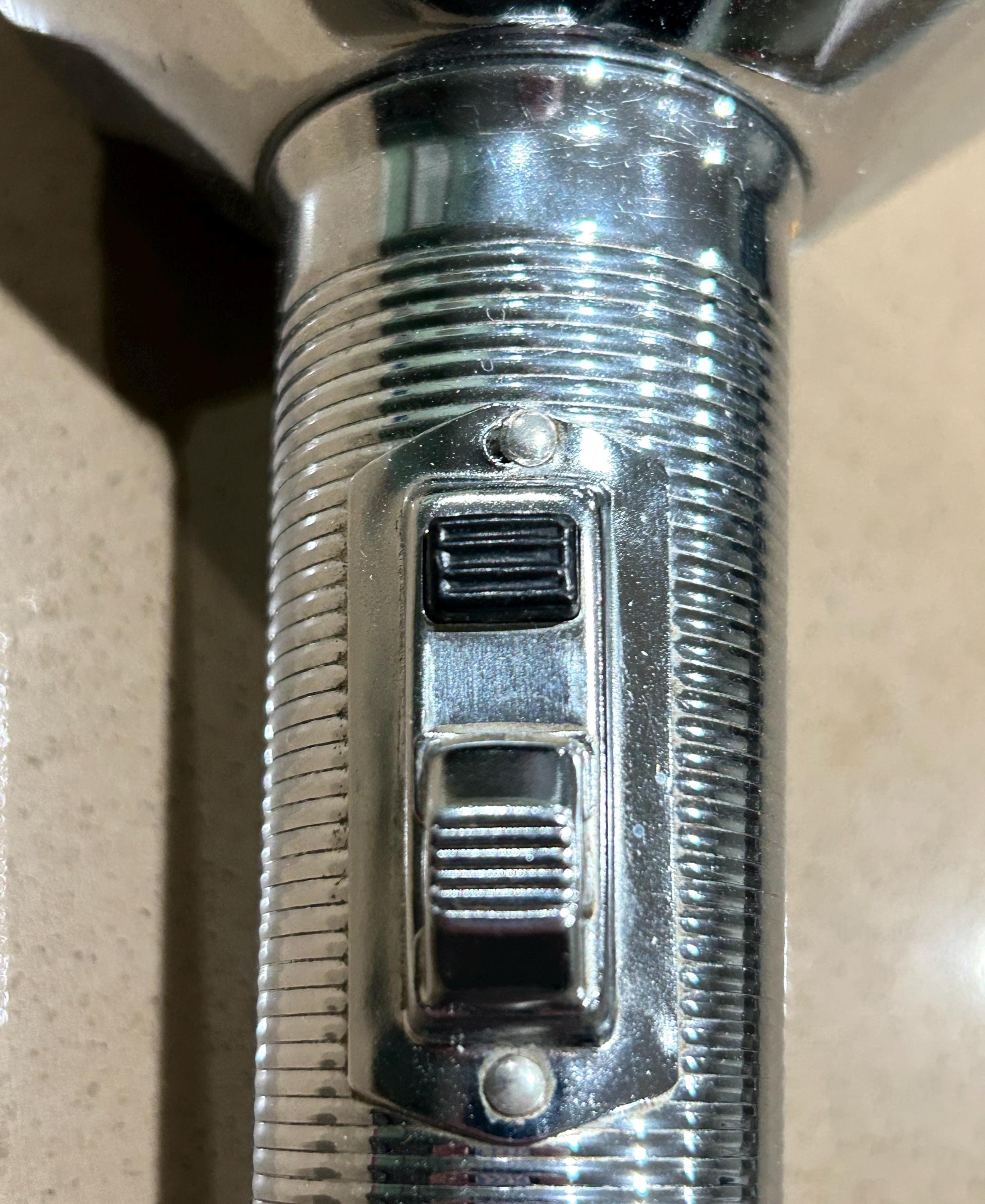 Rare Cool Burgess Vintage Chrome 1960’s Clean 15” Lazer Lite No 4 ...