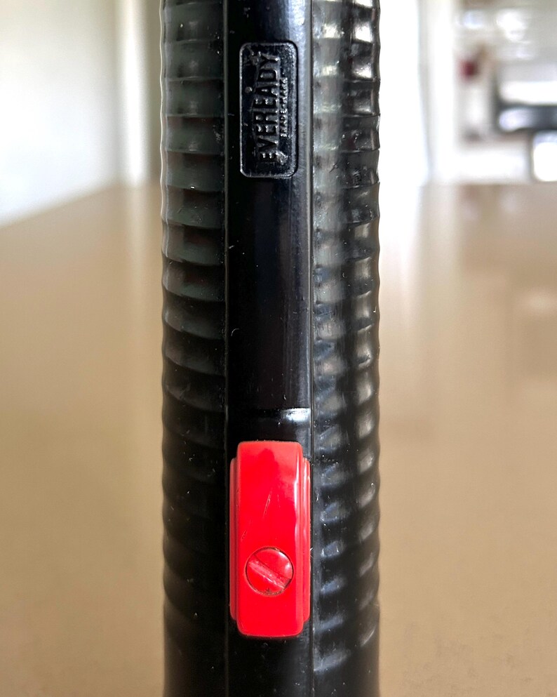 1954 Eveready Flashlight – Vintage Industrial Decor, Working Model ...