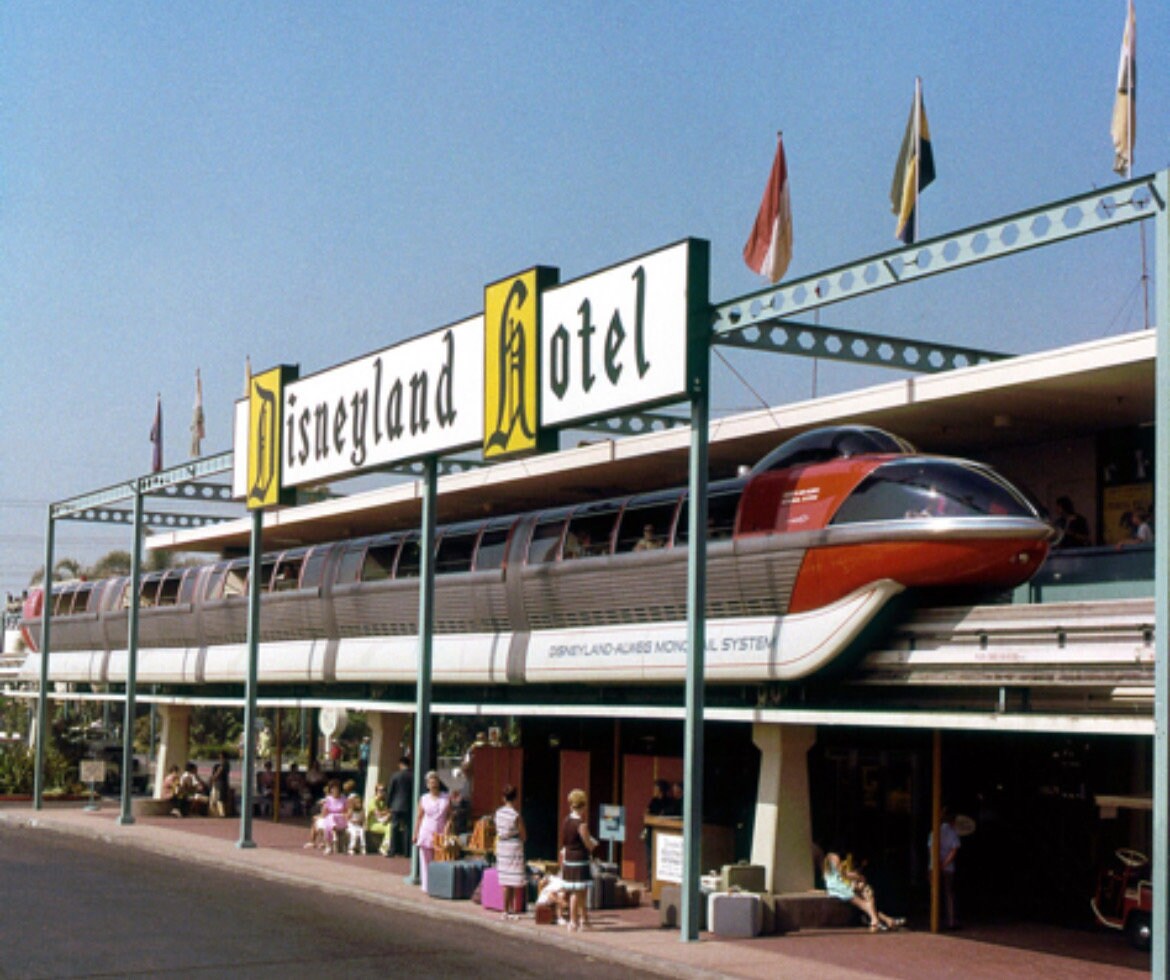 RARE Unused 1980's Disneyland Hotel Monorail Matchbook Full and ...