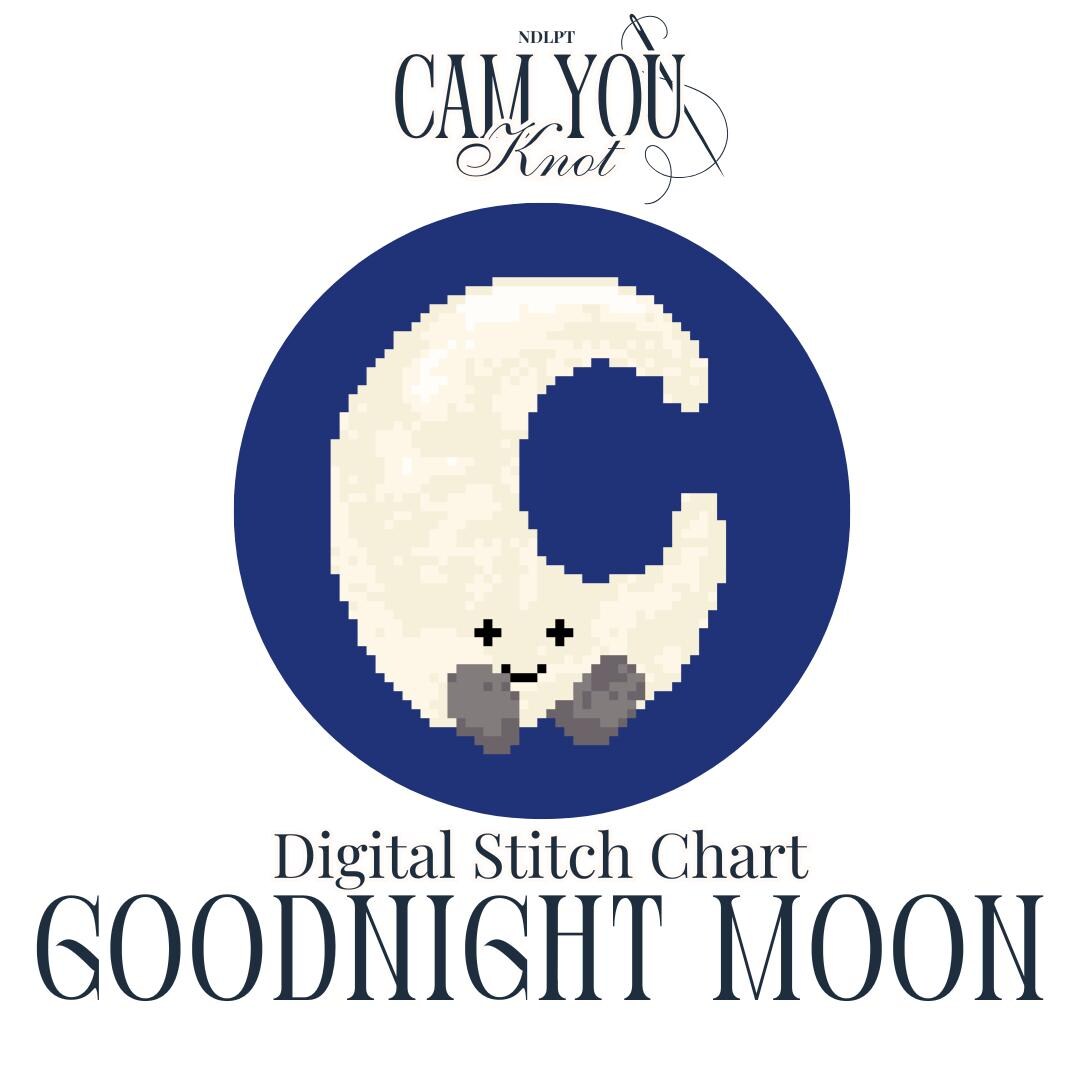 Goodnight Moon Jelly Digital Needlepoint Stitch Chart - Etsy