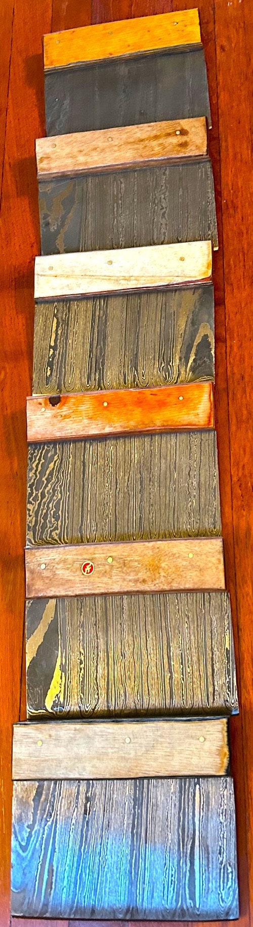 Hand Forged, Damascus Steel, Dough Cutter, Scraper, Chopper, Chef Tool ...