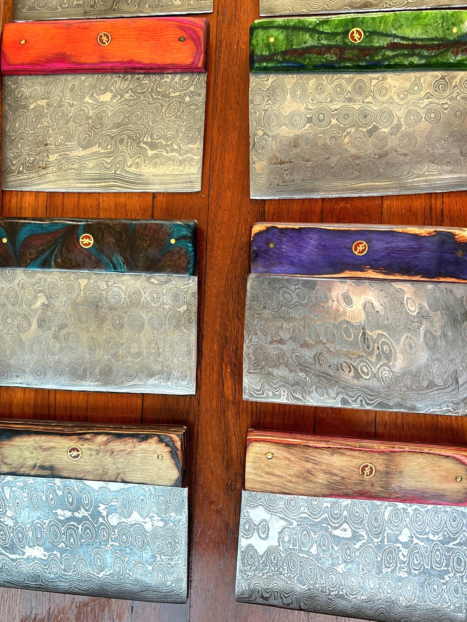 Hand Forged, Damascus Steel, Dough Cutter, Scraper, Chopper, Chef Tool ...