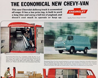 Chevy van | Etsy