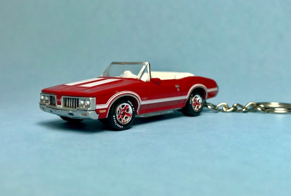 1970 Olds Cutlass 442 Convertible Scale 1:64 Car Metal Model Diecast # ...