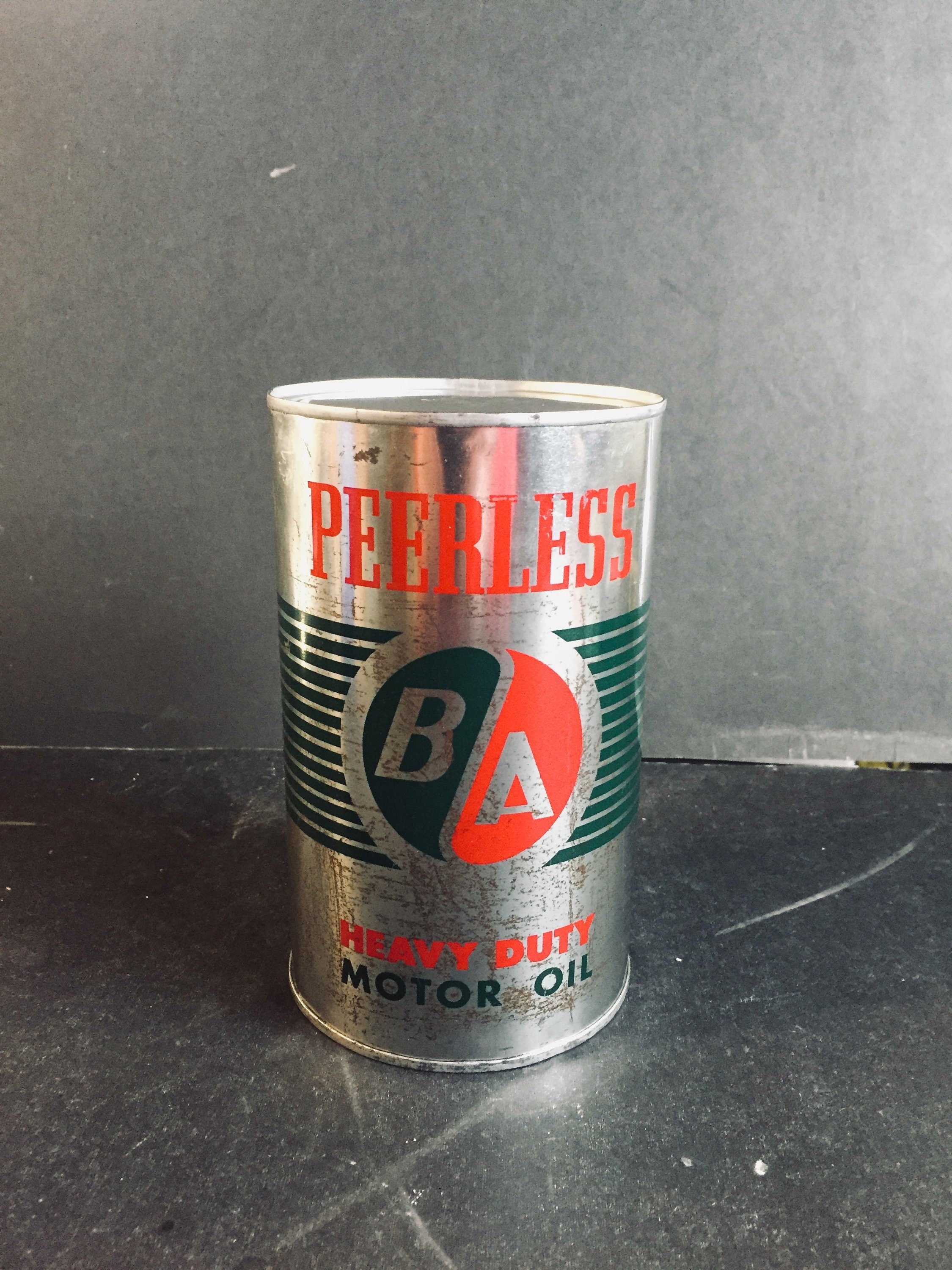 Collectibles Art & Collectibles BA British American 1 Quart Oil Can ...