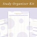 Study Kit Organizer, College Planner, Academic Planner, Student Planner ...