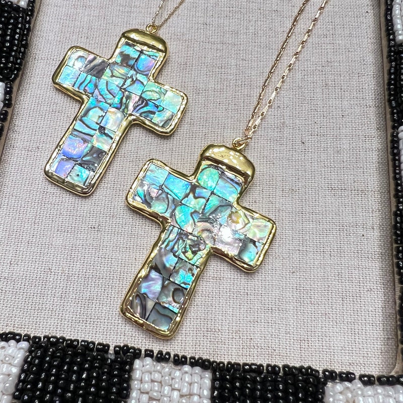 Shell Cross - Etsy