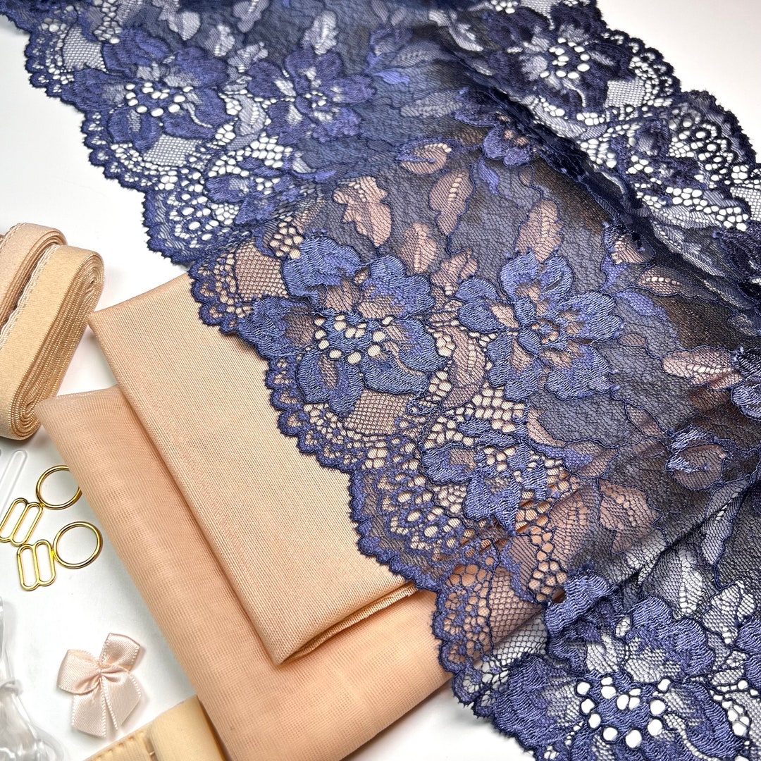 BH-Herstellungsset BH-Nähset Stretch-Spitze Bralette-DIY-Kit BH-Set ...