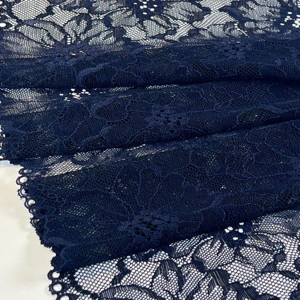 Midnight Blue Lace - Etsy
