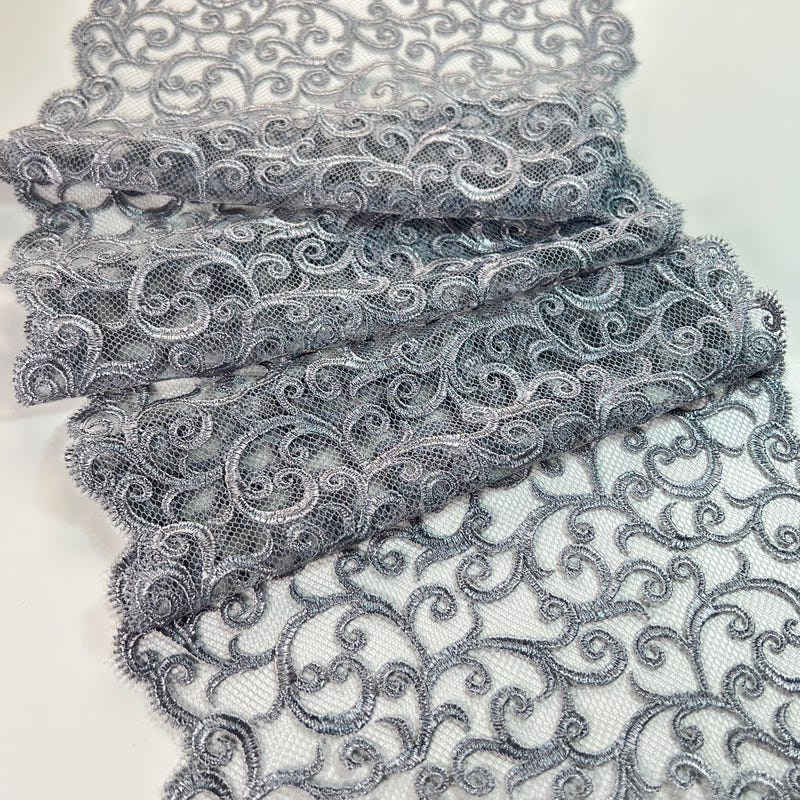Silver Lace Trim - Etsy