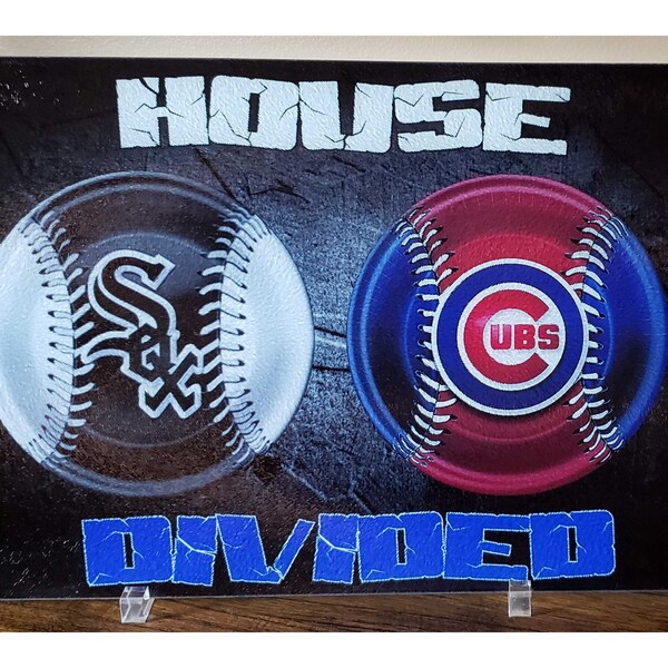 House Divided Cubs Sox - Etsy