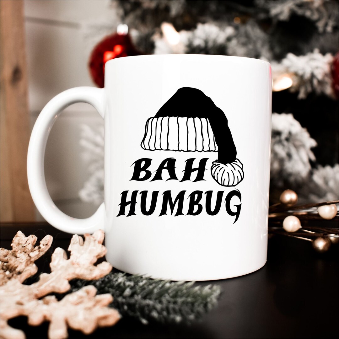 Bah Humbug Coffee Mug Christmas Grab Bag Gift Funny Boss - Etsy