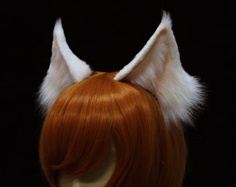 White cat ears | Etsy