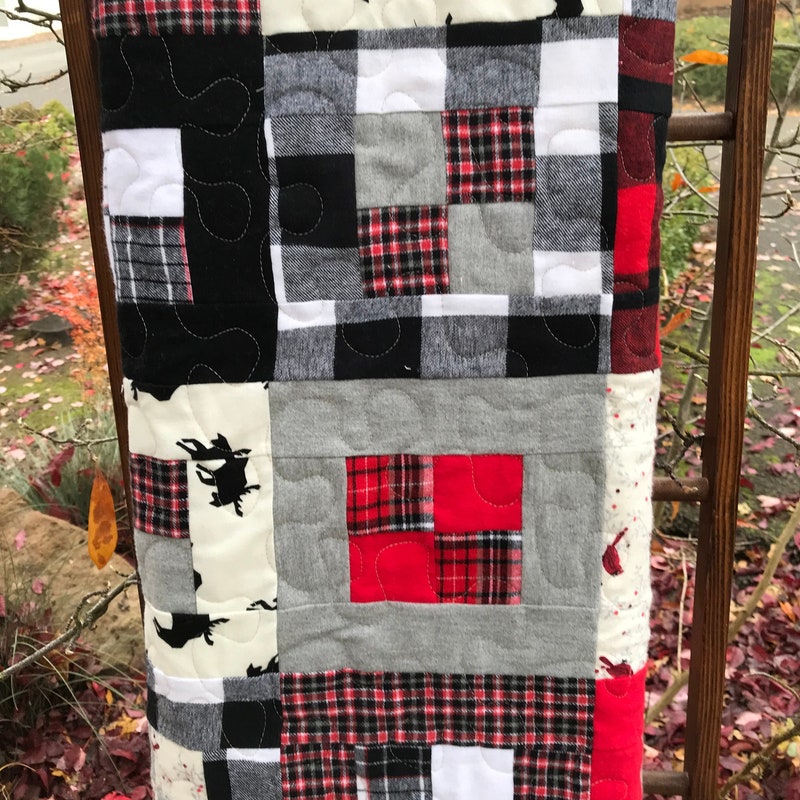 Flannel Quilt - Etsy