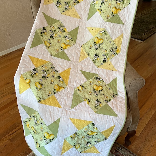 Lemon Quilt - Etsy