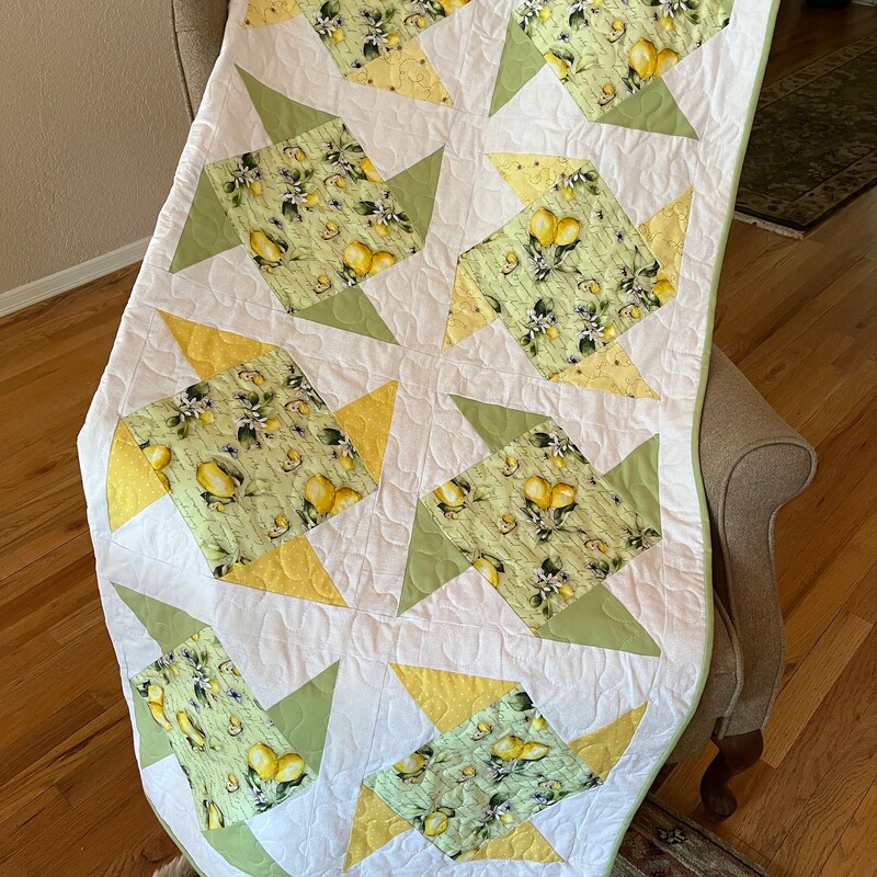 Lemon Quilt - Etsy