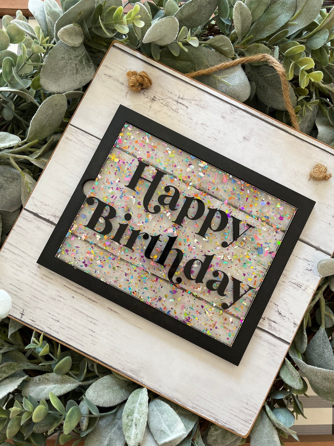 Happy Birthday | Birthday Sign | Door Decor | Magnetic Sign | Front ...