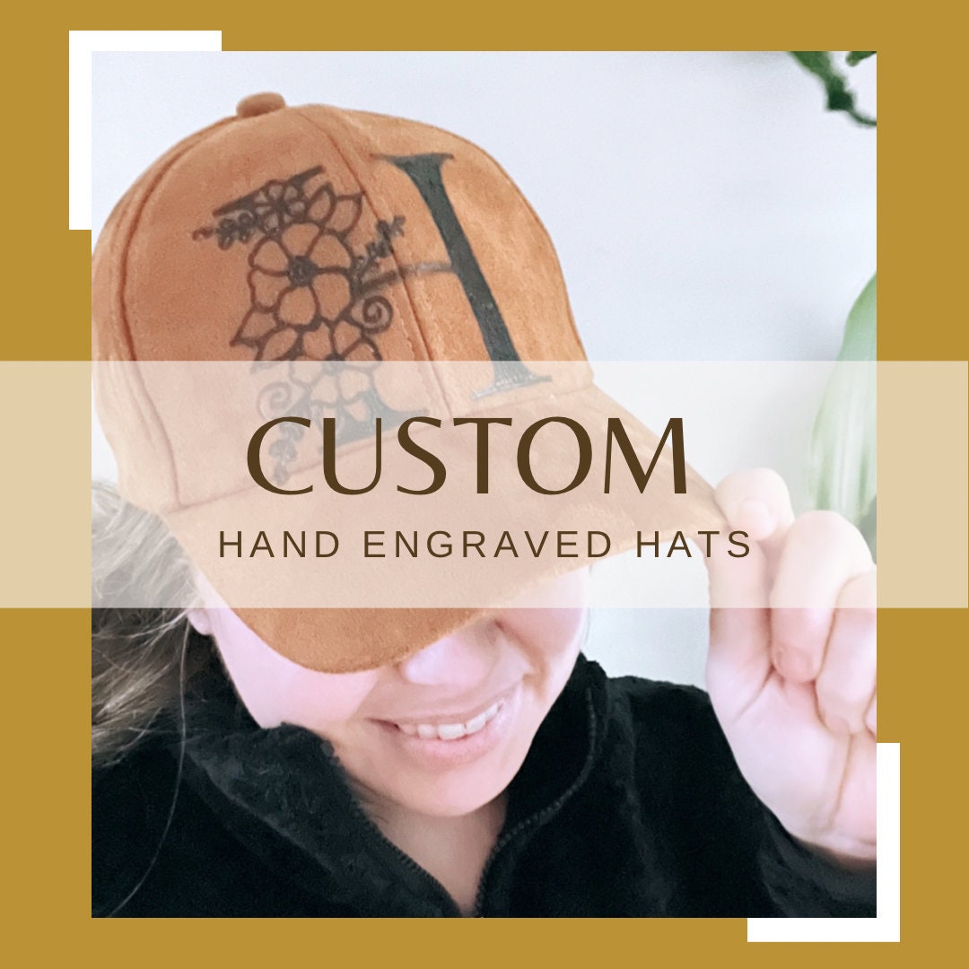 Custom Hat | Customized Hat | Baseball Hat | Engraved Hat | Baseball ...