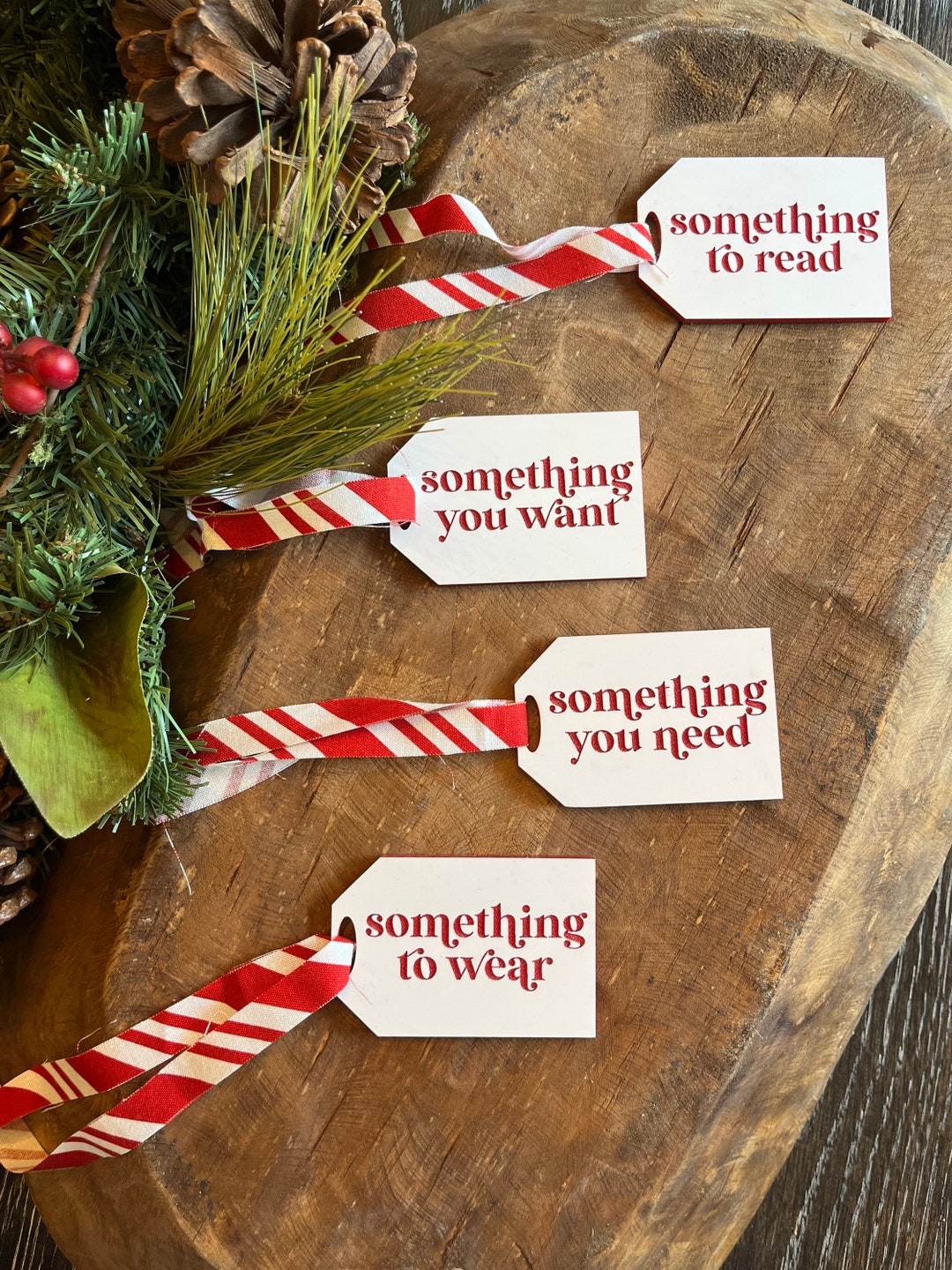 Christmas Tags | Holiday Tags | Gift Tags | Something You Want ...
