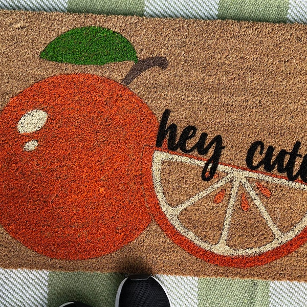 Hey There Door Mat - Etsy