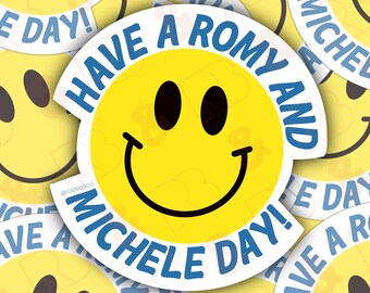 Romy and Micheles High School Reunion Sticker Set I Invented Post Its ...