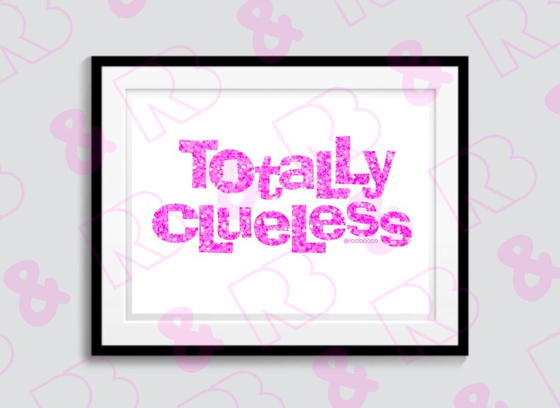 Totally Clueless PNG Digital Download - Etsy